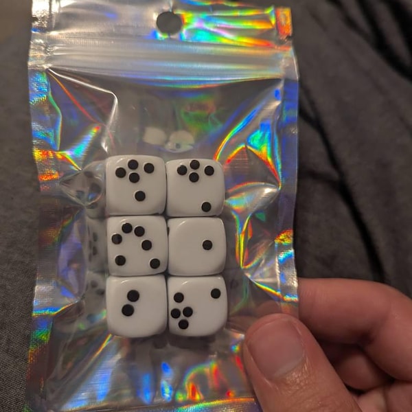 Anti-ocd Dice – Quirky Mismatched Dice With Dots All Over the Place ...
