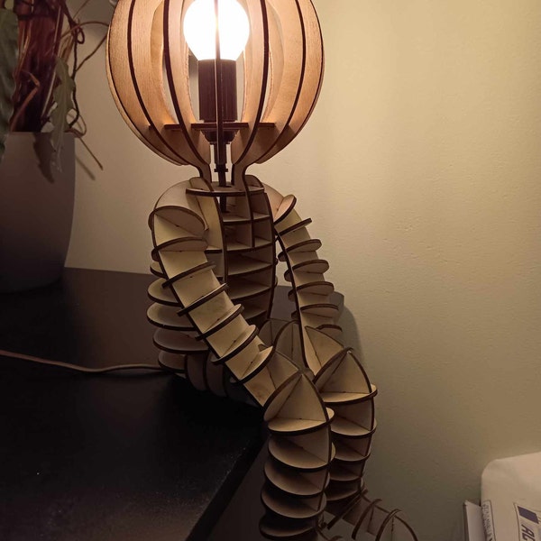 Human Figure Table Lamp Shade, DXF SVG Laser Cut Files, 4mm or 3mm ...