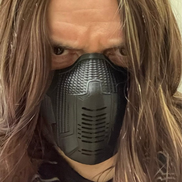 Winter Soldier Mask | Bucky Barnes | Marvel Cosplay | Bucky Cosplay - Etsy