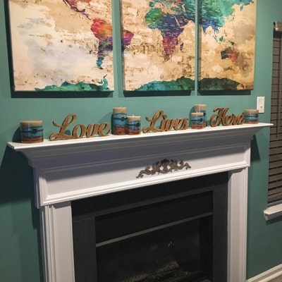 Personalized Wood Sign, Custom Wooden Signs, 3D Wood Sign, Word Cut ...