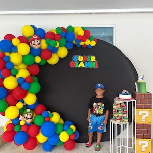 12-15 Inch Princess Peach Large Standee, Super Mario Birthday Theme ...