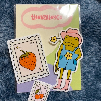 Fries Sticker Food Sticker Summer Stickers Sticker Aesthetic Laptop ...