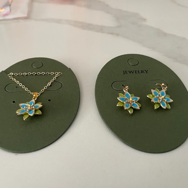 Blue Link Earrings • Zicorn Hoop Earrings,link's Earrings • Statement Jewelry • Cosplay Earrings ...