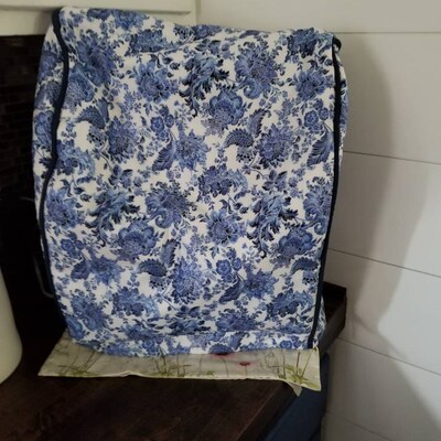 Blue Floral Kitchenaid Cover - Etsy