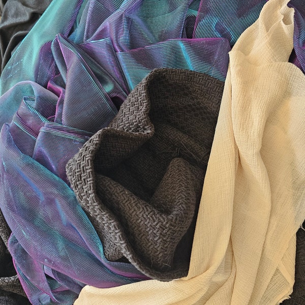 1yard Iridescent Mesh Fabric,2way Stretch Soft Smooth Magic Fabric ...