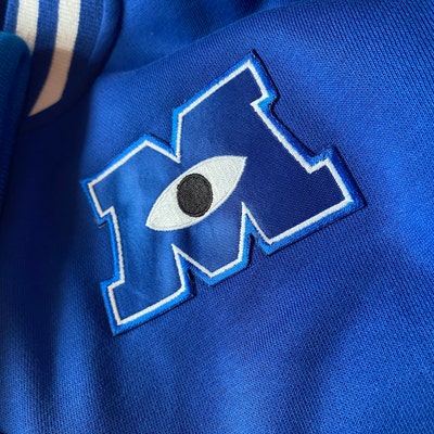 Monsters Inc University Embroidered Iron on Patch Iron on Applique - Etsy