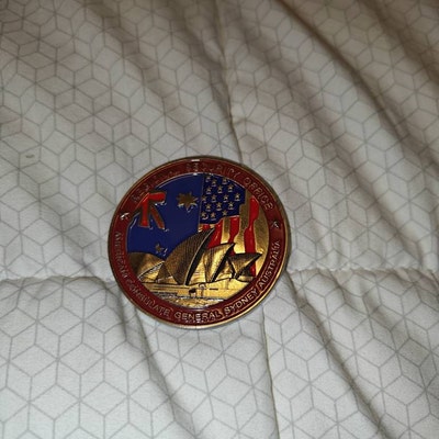 United States Navy Seabees angry Bee We Build We Fight 2 Challenge Coin ...