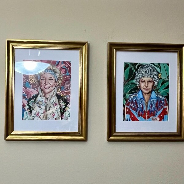 Dorothy - Dorothy Zbornak - Acrylic Painting - Bea Arthur - Art Print ...