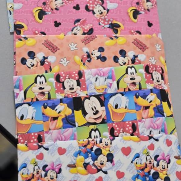 12 Mickey the Mouse Digital Papers 300 DPI Maximum Quality, Mickey ...