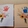 Valentine Mother's Day Craft Handprint Art Birthday Activity Floral ...