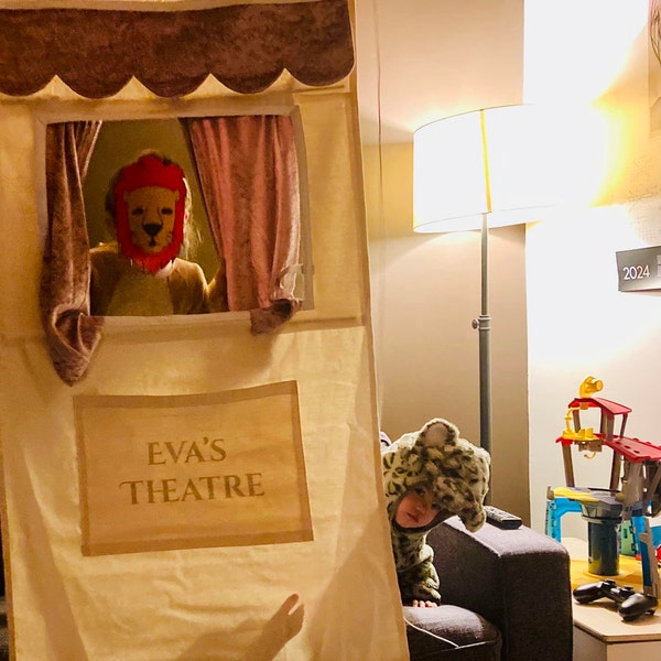 Puppet Theater Waldorf Toys, Montessori Toys, Best Gifts for Kids ...