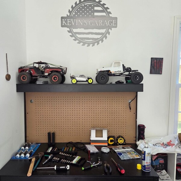 Custom American Flag Workshop Sign | Metal Shop Sign | Free Shipping ...