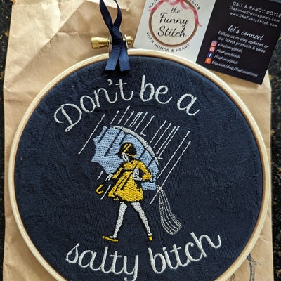 Destroy the Patriarchy Not the Planet: Feminist Embroidery Hoop Art ...