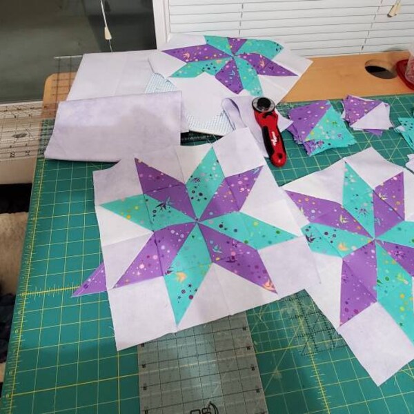 Queen of Diamonds Quilt EPP Kit - English Paper Piecing - Etsy