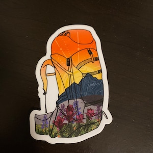 Capitol Peak Sticker - Etsy