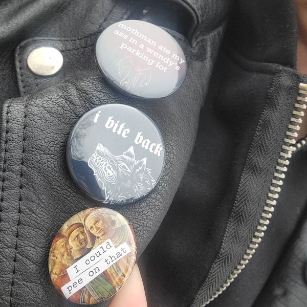 Misc. Silly Meme Buttons 1.5" || Funny Gifts - Etsy