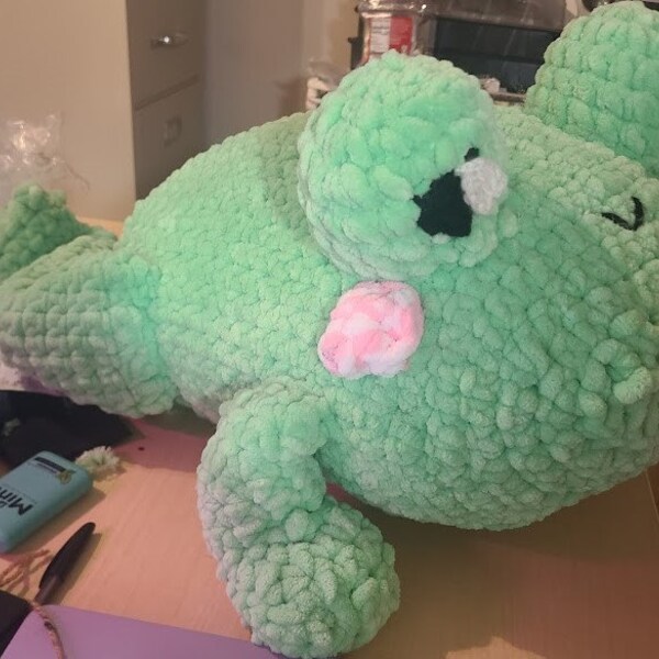 Giant Frog Crochet Pattern - Etsy