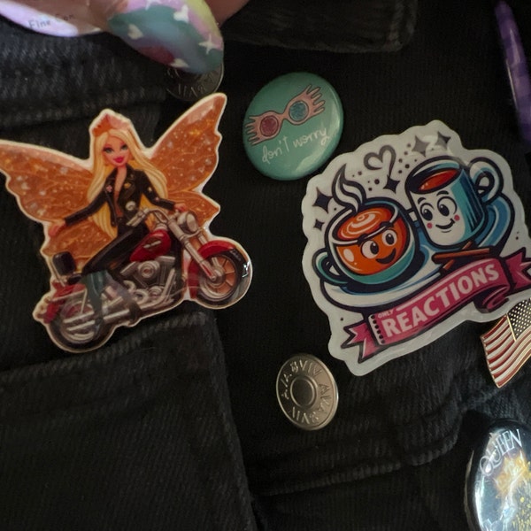 Custom Lapel Pins /acrylic Brooch / Custom Pin Art / Personalised Gift ...