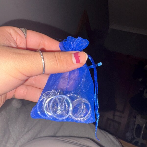 Playing Card Ring, Adjustable 925 Sterling Silver Ring Unisex Playing ...