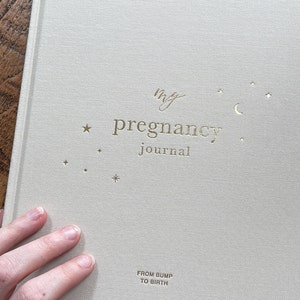 My Pregnancy Journal, Expectant Mother Gift, Pregnancy Planner Pearl ...
