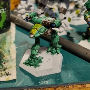 Caesar, Alternate Battletech Mechwarrior Miniature WITH BASE - Etsy