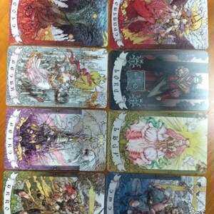 FFXIV Astrologian Cards Set AST FF14 Final Fantasy 14 Lord | Etsy