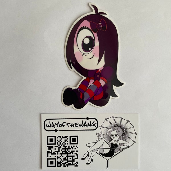 Beetlejuice and Lydia Vinyl Stickers - Etsy