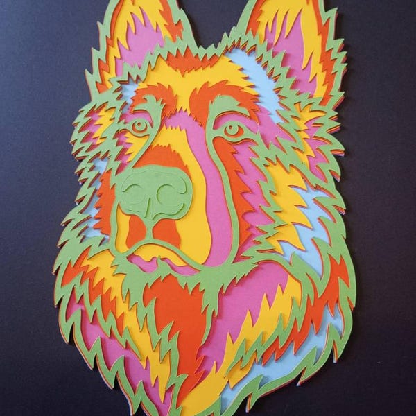 Goat 3D Laser Cut SVG/ Goat SVG for Wood/ 3D Goat Mandala Wall Art ...
