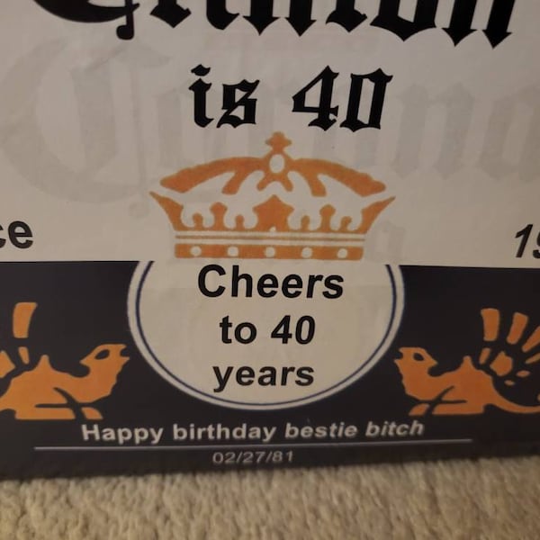 Custom Corona Beer Carrier Box Label ~ FREE SHIPPING! - Etsy