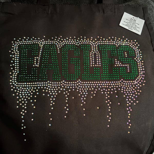 EAGLES Rhinestone Template Digital Instant Download, Cut File Svg, Eps ...