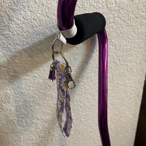 Blue Key Fob Wristlet Keychain, Gift for Blue Lovers Blue Wristlet ...