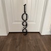 House Numbers 6 Metal Address Sign - Etsy