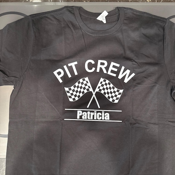 Pit Crew Shirt, Family Matching Shirt and Bodysuit, Race Car Tee ...