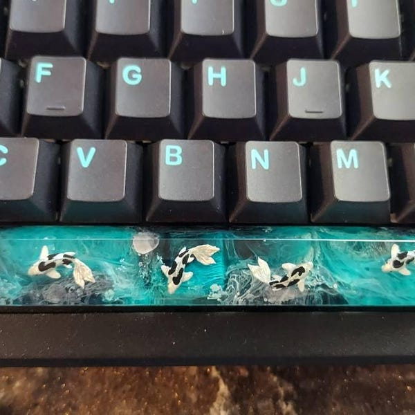 Axolotl Artisan Keycap, Custom Keycap, Artisan Keycap, Cherry Mx ...