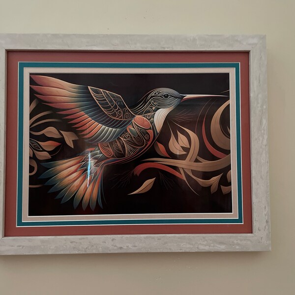 Hoku the Hummingbird, Indigenous Art, Tribe Art, Tlingit Art, Native ...