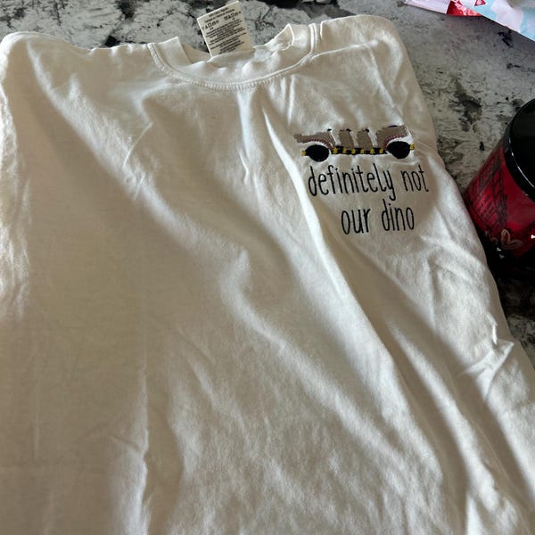 Definitely Not Our Dino Shirt, Animal Kingdom Shirt, Dinoland USA ...