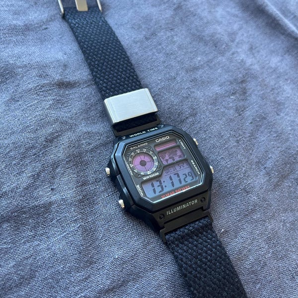 Casio AE-1200 Gradient Filter Screen - Etsy