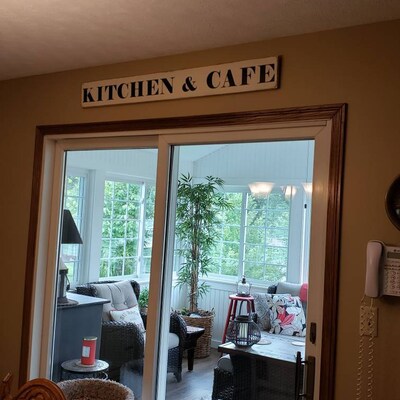 Kitchen Signs. 4 Foot. Kitchen and Cafe Sign. Rustic Signs. Primitive ...