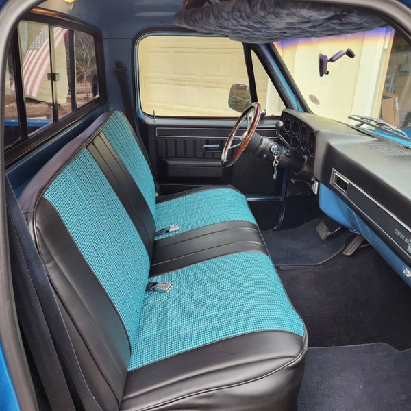 The "bad Apple" Chevy GMC 1955-1959 Custom Truck Bench Upholstery 1955 ...