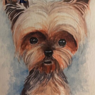 Grim Reaper and a Kite Watercolor Print - Etsy