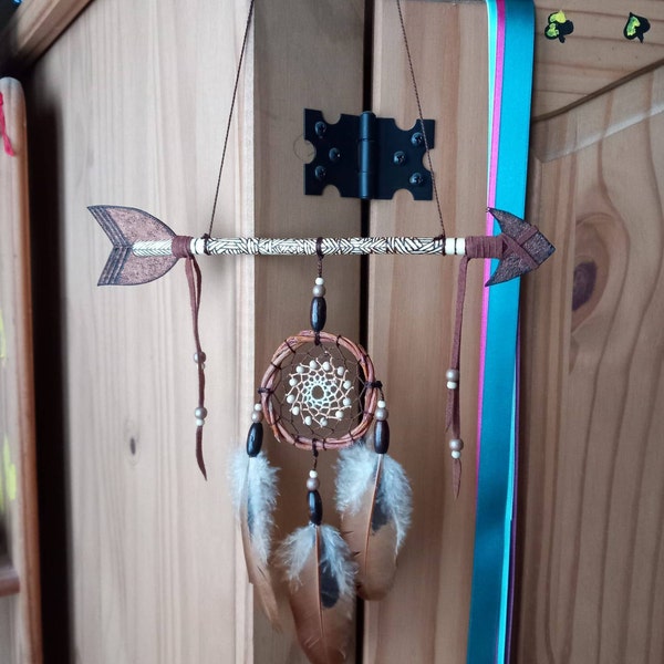 Ethical Antler Jewelry, Full Moon on Deer Antler Pendant, Brown Leather ...