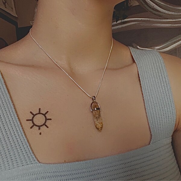 Crystal Point Healing Crystal Choker Necklace Amethyst Lapis Rose ...