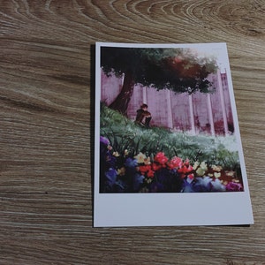 Aesthetic Anime Postcard Prints: Anime Prints Minimalist Art - Etsy