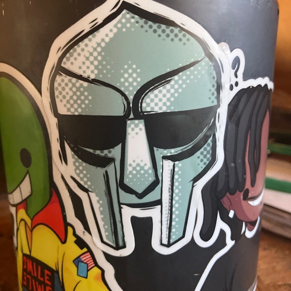 MF DOOM Vinyl Sticker - Etsy