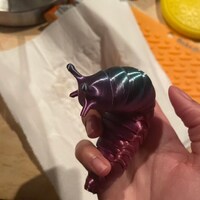 Rainbow Slug Large | 3D Printed Slug | Multicolor Slug Slinky | Fidget ...