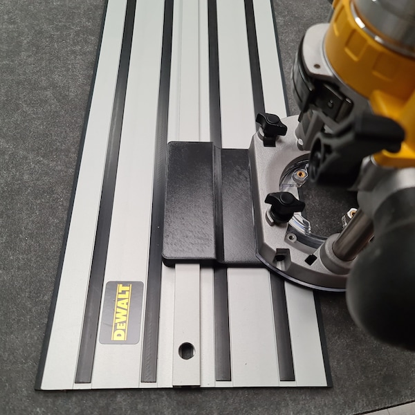 Dewalt Plunge Router Adapter for Dewalt Track Saw Guide Rails - DCW600B ...