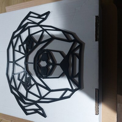 Geometric Rottweiler Dog Pet Wall Art Decor Hanging Decoration 3D ...