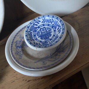 ONE Authentic Real LEAD Silver Christmas Tree TINSEL Antique Vintage 18 ...