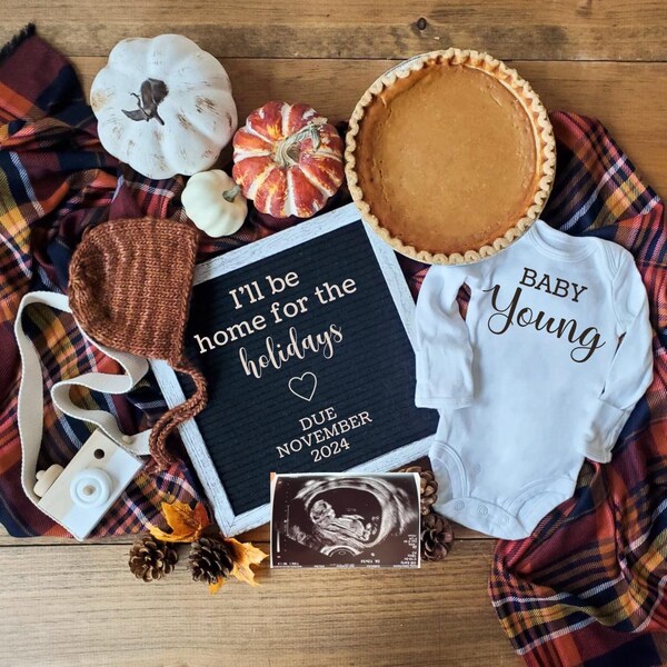 Surprise Pregnancy Announcement Funny Baby Announcement Digital ...