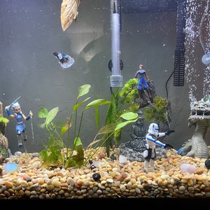 Godzilla Fish Tank Decorations - Etsy